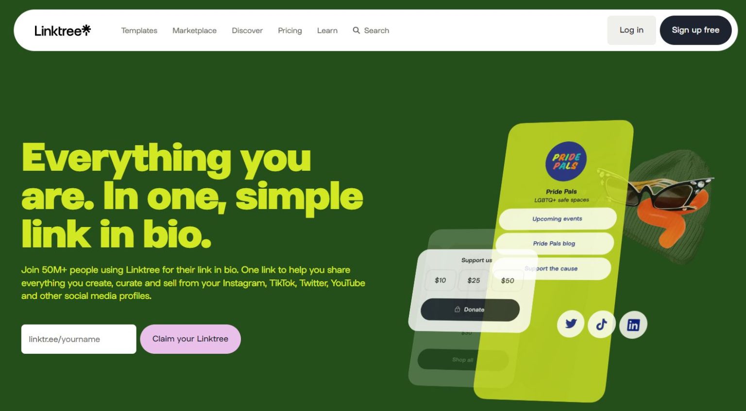 Linktree (Linktr.ee) là gì? • Định Danh Blog